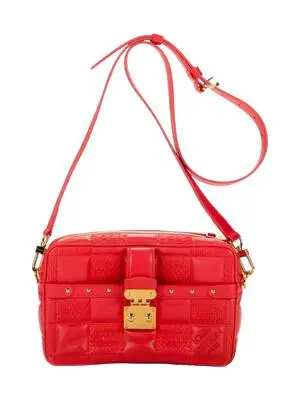 LOUIS VUITTON Quilted Shoulder Bag - Red