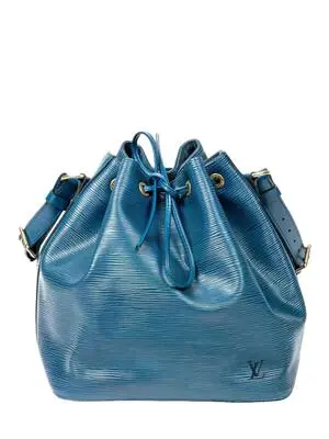 LOUIS VUITTON 1990 Noé Bucket Bag - Blue