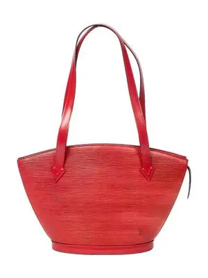 LOUIS VUITTON Monogram Tote Bag - Red