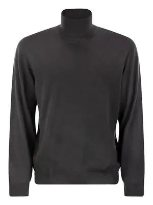 Fedeli Long-sleeved Sweater - Grey