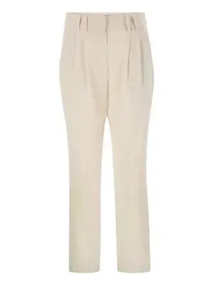 Brunello Cucinelli Belt-loops Trousers - Neutrals
