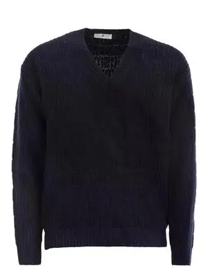 PT TORINO V-neck Sweater - Blue