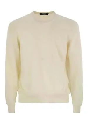 Fedeli Argentina Crew-neck Sweater - Neutrals