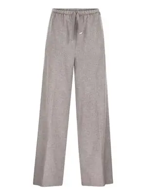 Herno Drawstring Straight Trousers - Grey