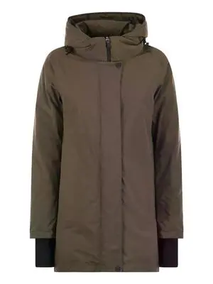 Herno Padded Jacket With Hood - Brown