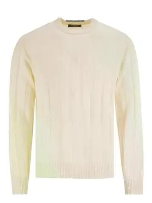 Peserico Ribbed-knit Crew-neck Jumper - Neutrals