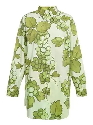 Etro Grape-print Shirt - Green