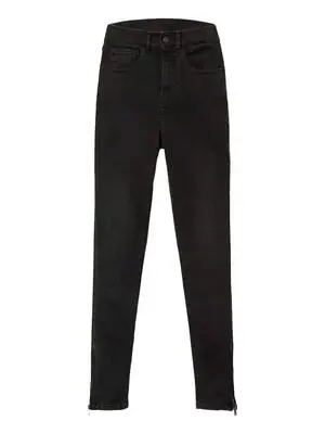 TWINSET Five-pocket Zip Jeans - Black
