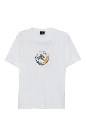 Paul Smith Graphic-printed T-shirt - White