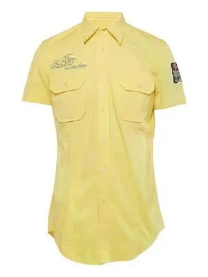 Dsquared2 Short-sleeve Buttons-fastening Shirt - Yellow