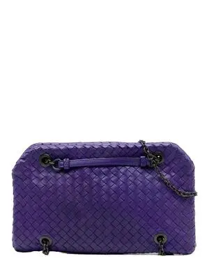 Bottega Veneta 2012-2025 Nappa Intrecciato Duo Shoulder Bag - Purple