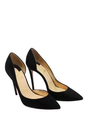 CHRISTIAN LOUBOUTIN Iriza Pointed-toe Pumps - Black