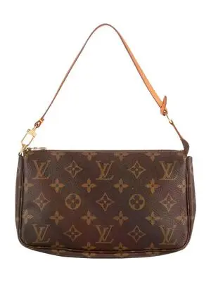 LOUIS VUITTON Monogram Shoulder Bag - Brown