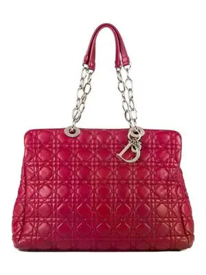 Dior 2000s Quilted Shoulder Bag - Purple