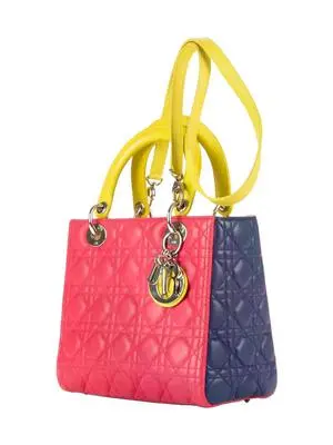 Dior Quilted Shoulder Bag - Pink