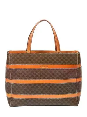Celine Macadam Tote Bag - Brown