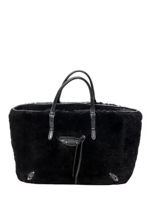 Balenciaga Mini Papier A4 Two-way Bag - Black