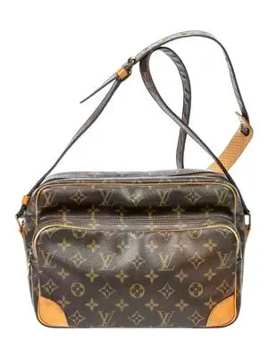 LOUIS VUITTON Monogram Crossbody Bag - Brown