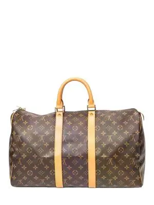 LOUIS VUITTON Keepall Holdall - Brown