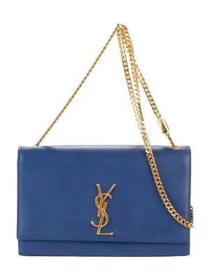 Saint Laurent Medium Kate Shoulder Bag - Blue