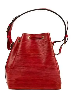 LOUIS VUITTON Petit Noé Bucket Bag - Red