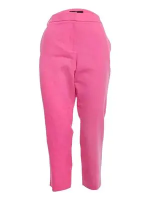 Tibi Tailored Cotton Trousers - Pink