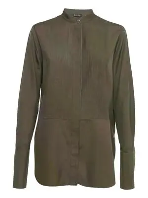 LORO PIANA Carissa Long-Sleeve Shirt