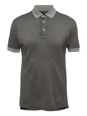 TOM FORD Buttoned Polo Shirt - Grey