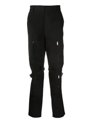 AMBUSH Zipped Detail Cargo Trousers - Black