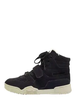 Isabel Marant Étoile Alsee Suede High-top Sneakers - Black