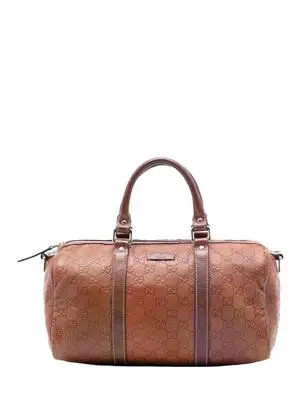 Gucci Ssima Joy Boston Bag - Brown