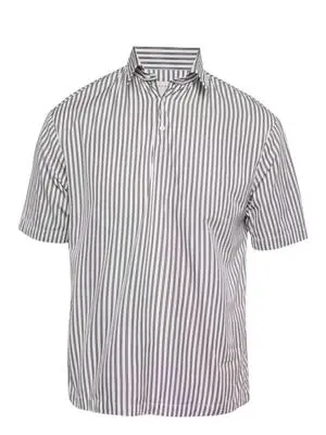 Sandro Striped Cotton Shirt - White