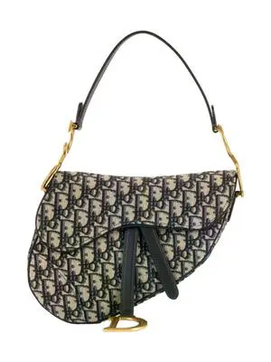 Dior Monogram Saddle Bag - Neutrals