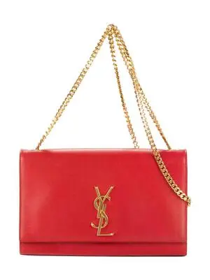 Saint Laurent Chain-strap Shoulder Bag - Red