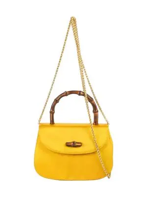Gucci Bamboo Handbag - Yellow