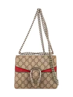 Gucci Monogram Shoulder Bag - Neutrals