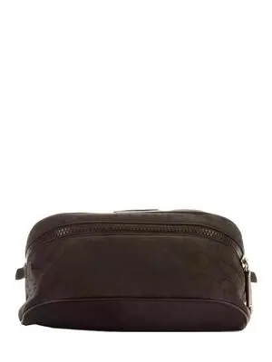 Gucci Monogram Shoulder Bag - Black