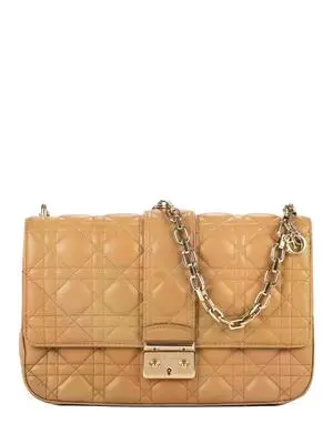 Dior Cannage-quilting Chain Shoulder Bag - Neutrals