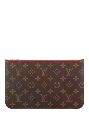 LOUIS VUITTON Neverfull Pouch - Brown