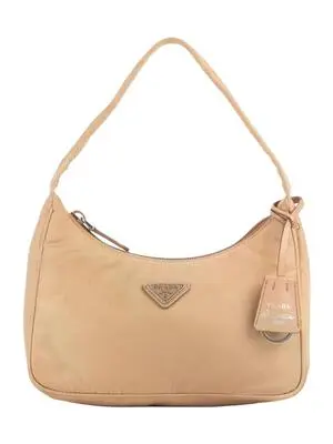Prada Logo-detail Shoulder Bag - Neutrals
