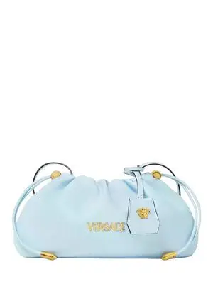 Versace Logo Clutch Bag - Blue