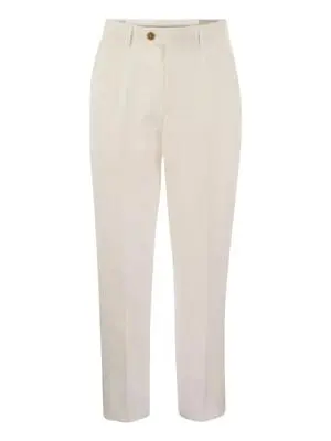 Brunello Cucinelli Button-up Trousers - Neutrals