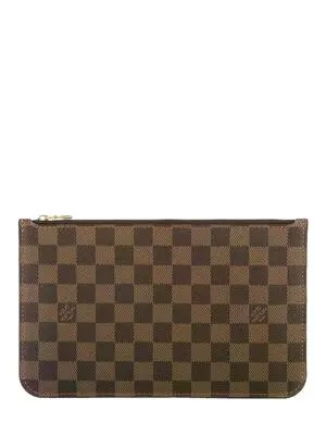 LOUIS VUITTON Neverfull Pouch - Brown