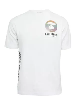A BATHING APE Logo T-shirt - White