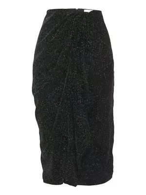 MARANT ETOILE Alyssa Midi Skirt - Black