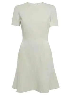 Dior Short-sleeve Mini Dress - Neutrals