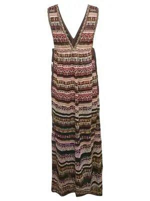 Missoni Patterned Maxi Dress - Black