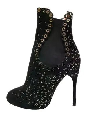 ALAÏA Gomet Suede Ankle Boots