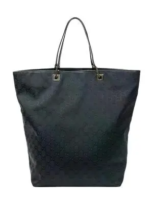 Gucci Logo-print Tote Bag - Black