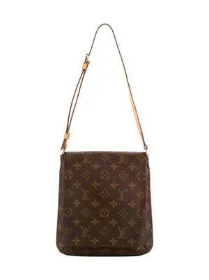 LOUIS VUITTON 2000 Musette Salsa Monogram Shoulder Bag - Brown
